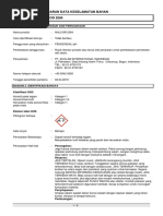 Material Safety Data Sheet (MSDS) Lembar Data Keselamatan Bahan (LDKB ...