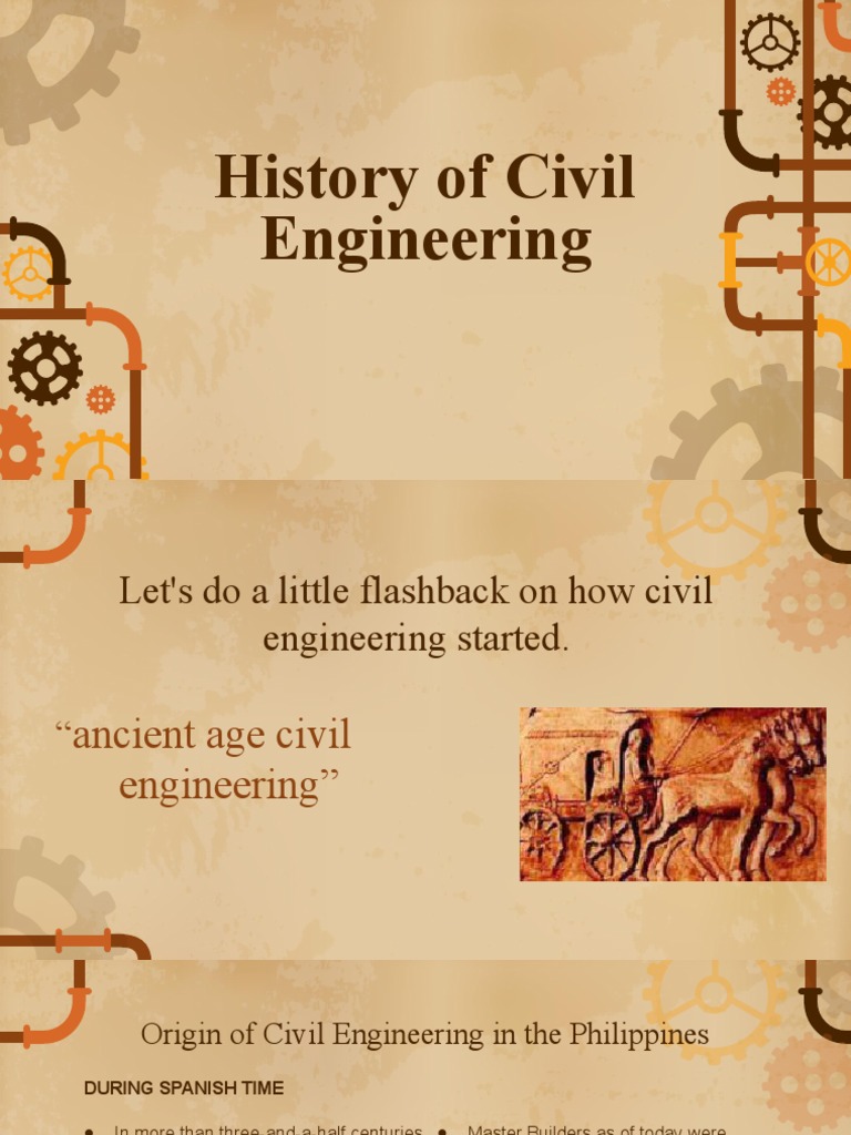History of Civil Engineering in The Philippines | PDF