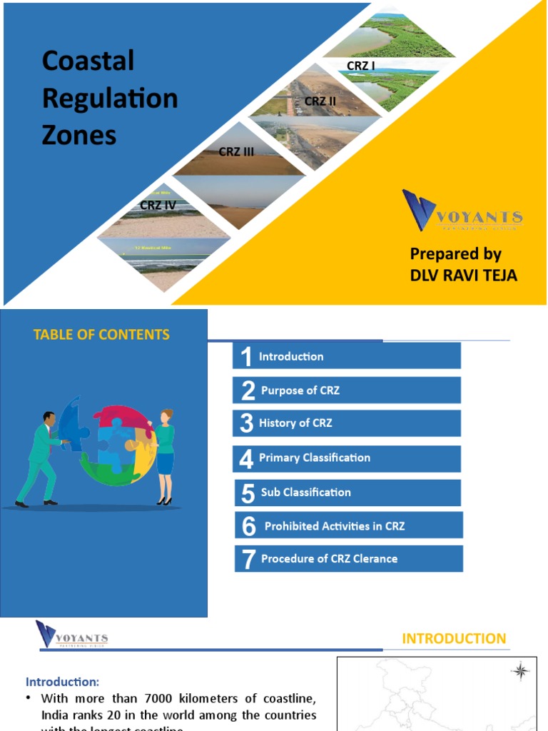 Presentation On CRZ | PDF
