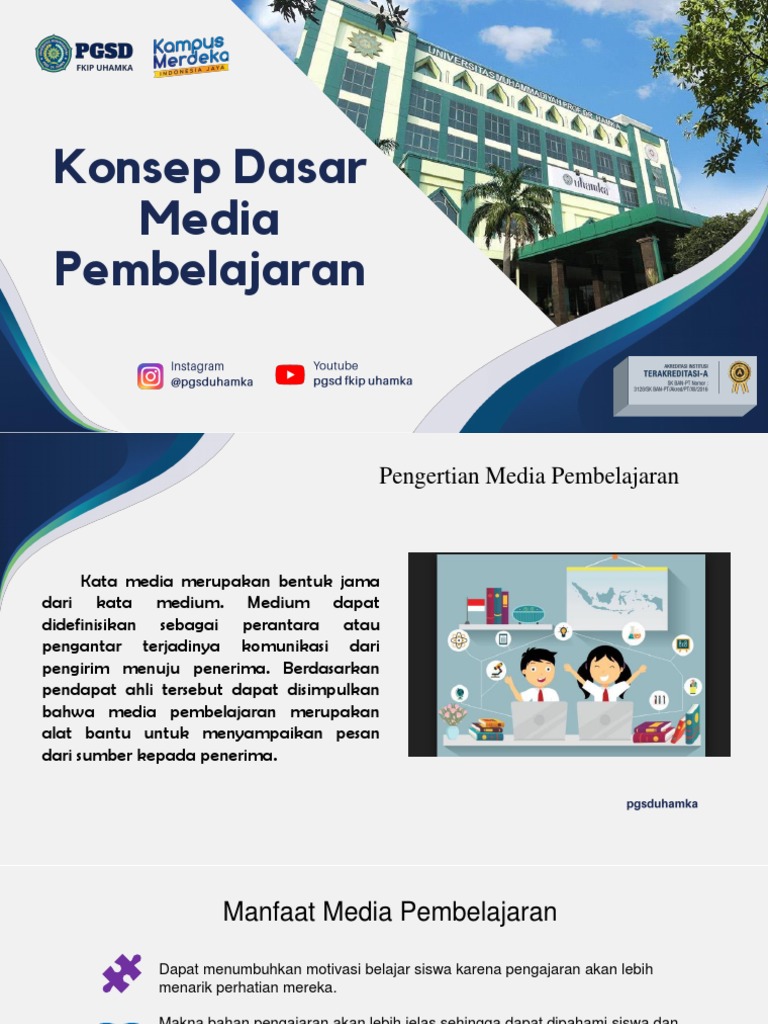 PPT Materi Ajar Media Pembelajaran (Genap 2020-2021) | PDF