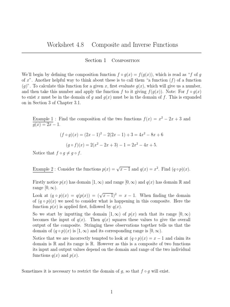 Module 4 | Download Free PDF | Function (Mathematics) | Analysis