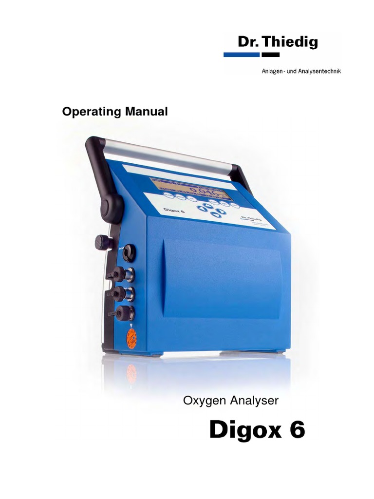 Digox 6 | PDF | Calibration | Flow Measurement