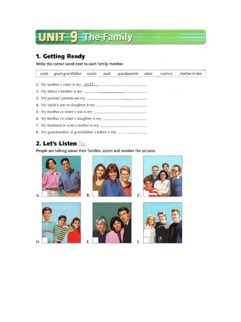 The Family Listening | PDF