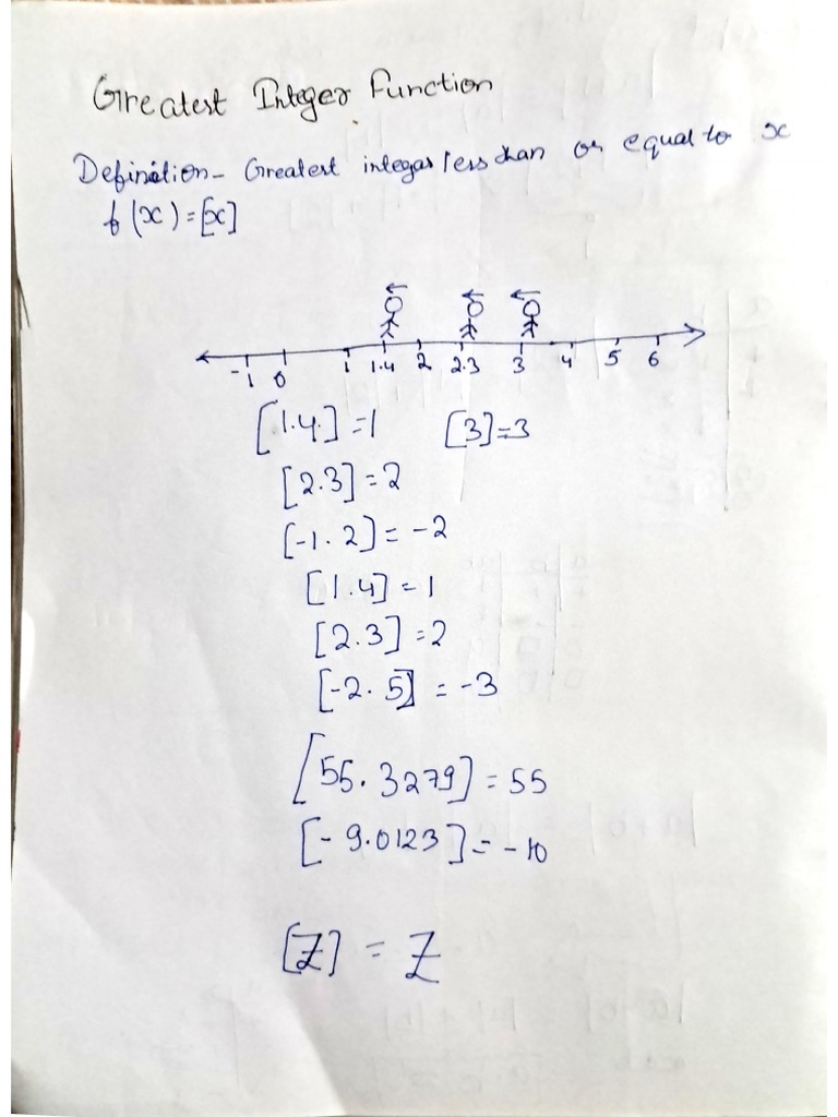Functions Handwritten Notes | PDF