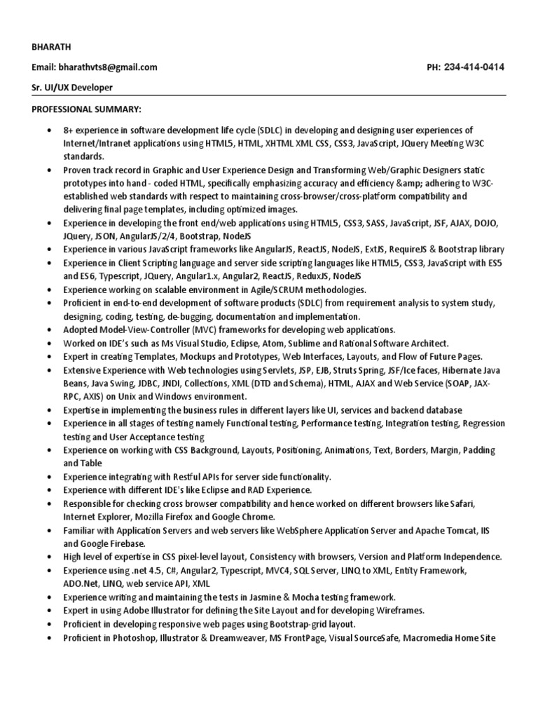 UI/UX Developer Expertise | PDF | Angular Js | World Wide Web