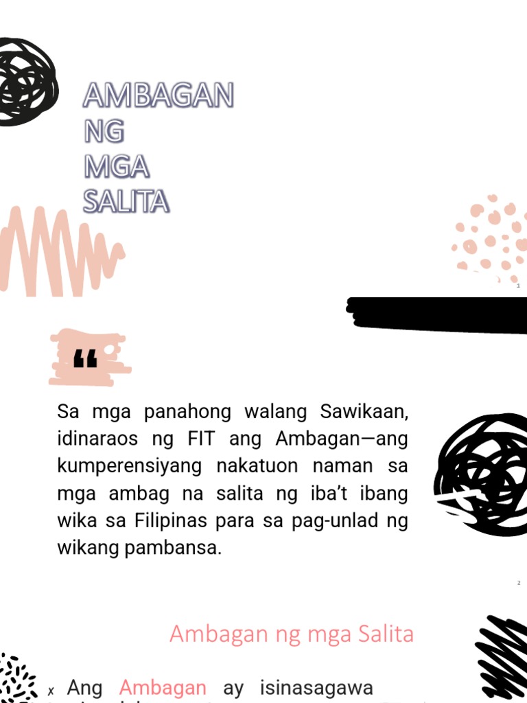 AMBAGAN | PDF