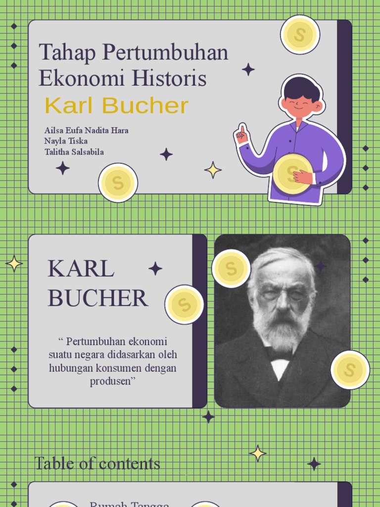 Tahap Pertumbuhan Ekonomi Historis - Karl Bucher | PDF
