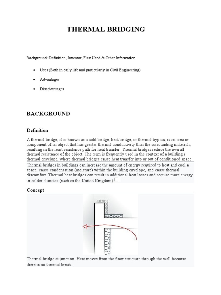 Thermal Bridging Group 5 | PDF | Building Technology | Non Equilibrium ...