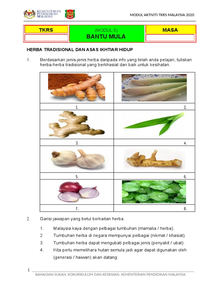 TKRS - Modul 5 (Ikhtiar Hidup) | PDF