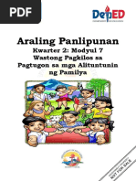 AP1 - Q2 - Mod3 - Kahalagahan NG Bawat Kasapi NG Pamilya - V1 | PDF