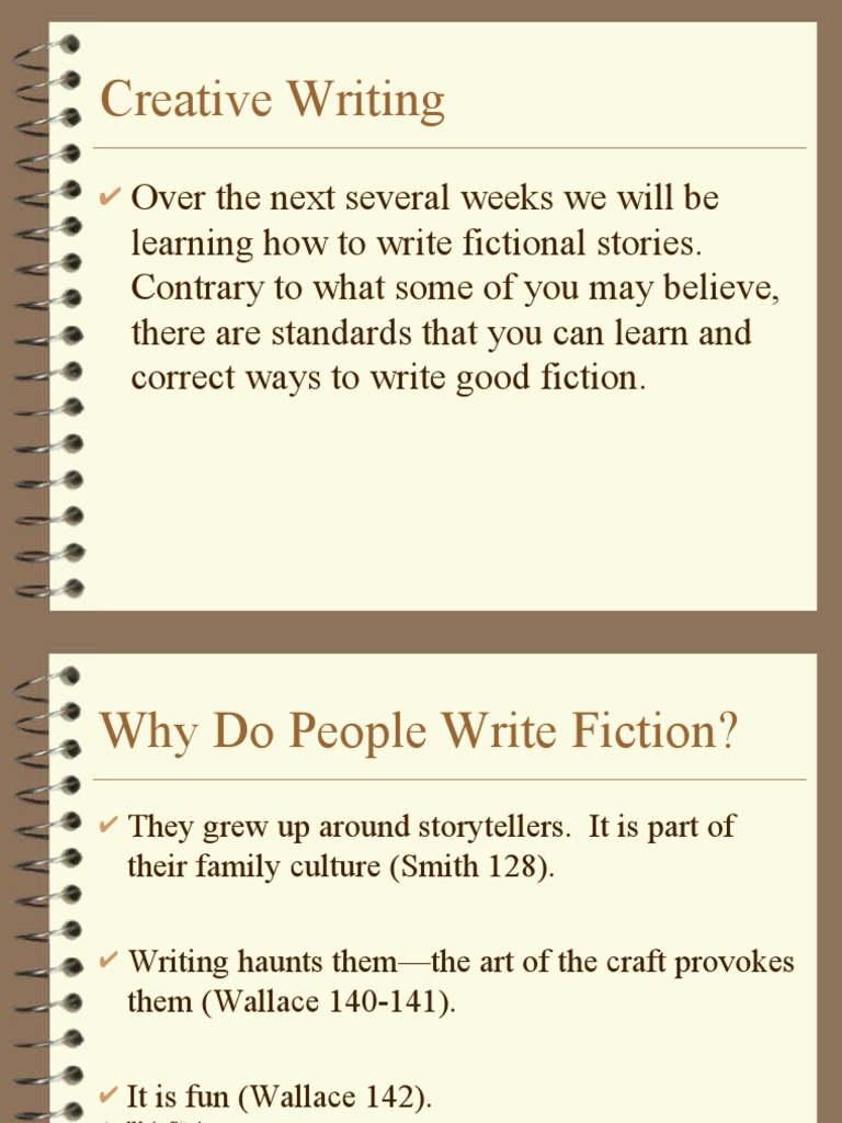 Creative Writing | PDF | Plot (Narrative)