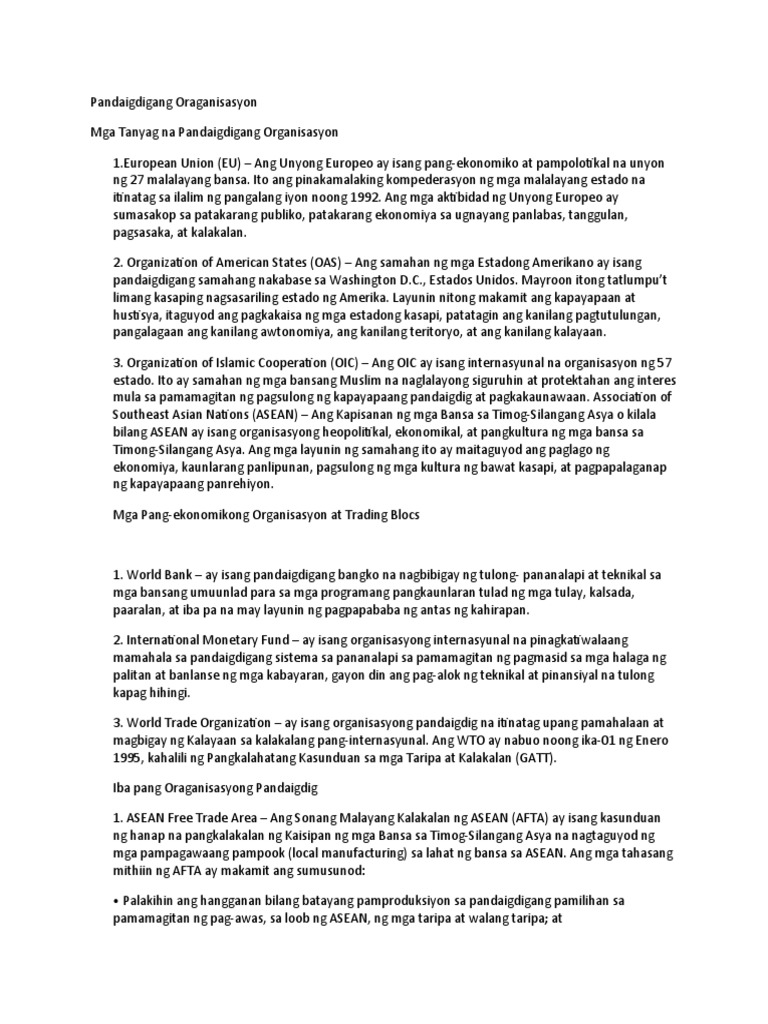 Ap Organizations | PDF