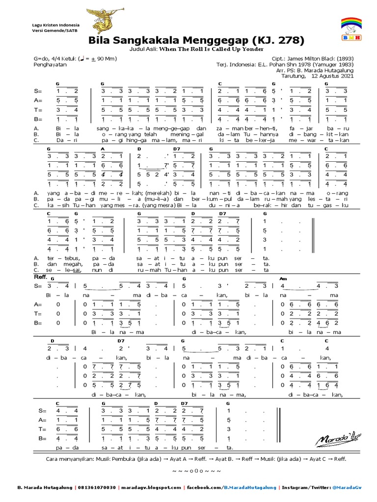 Lagu Rohani Kristen Indonesia | PDF