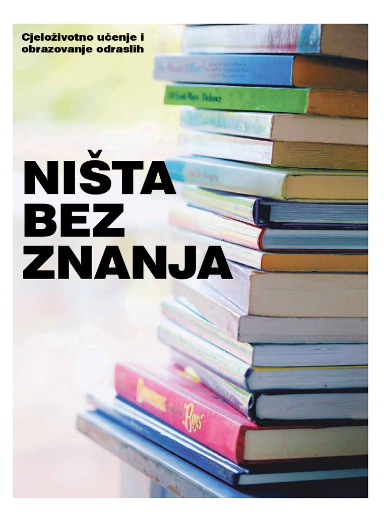 Ništa Bez Znanja Prilog | PDF