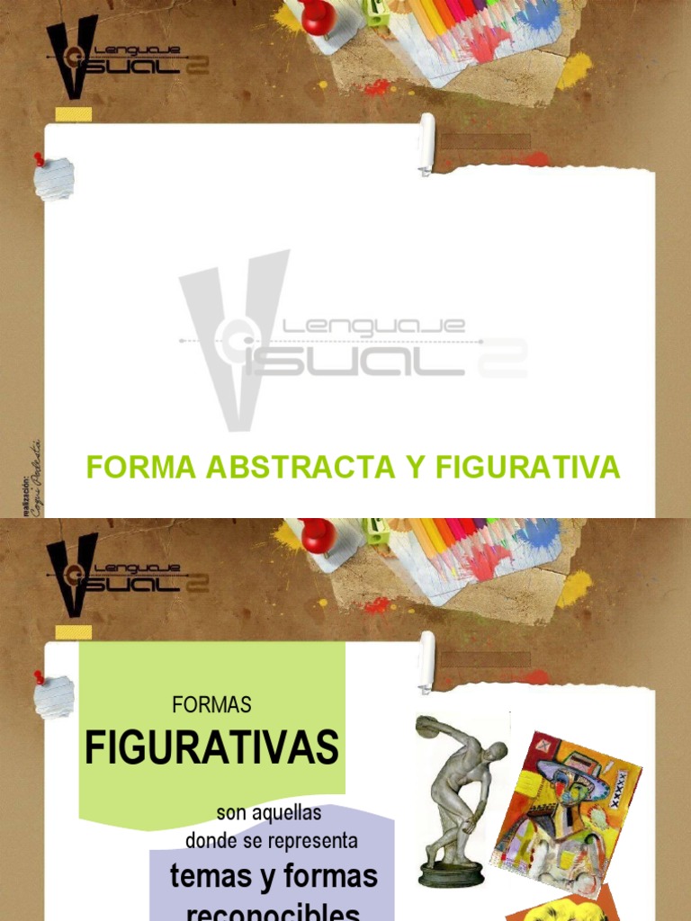 Formas Figurativas y Abstractas | PDF | Arte abstracto | Escultura