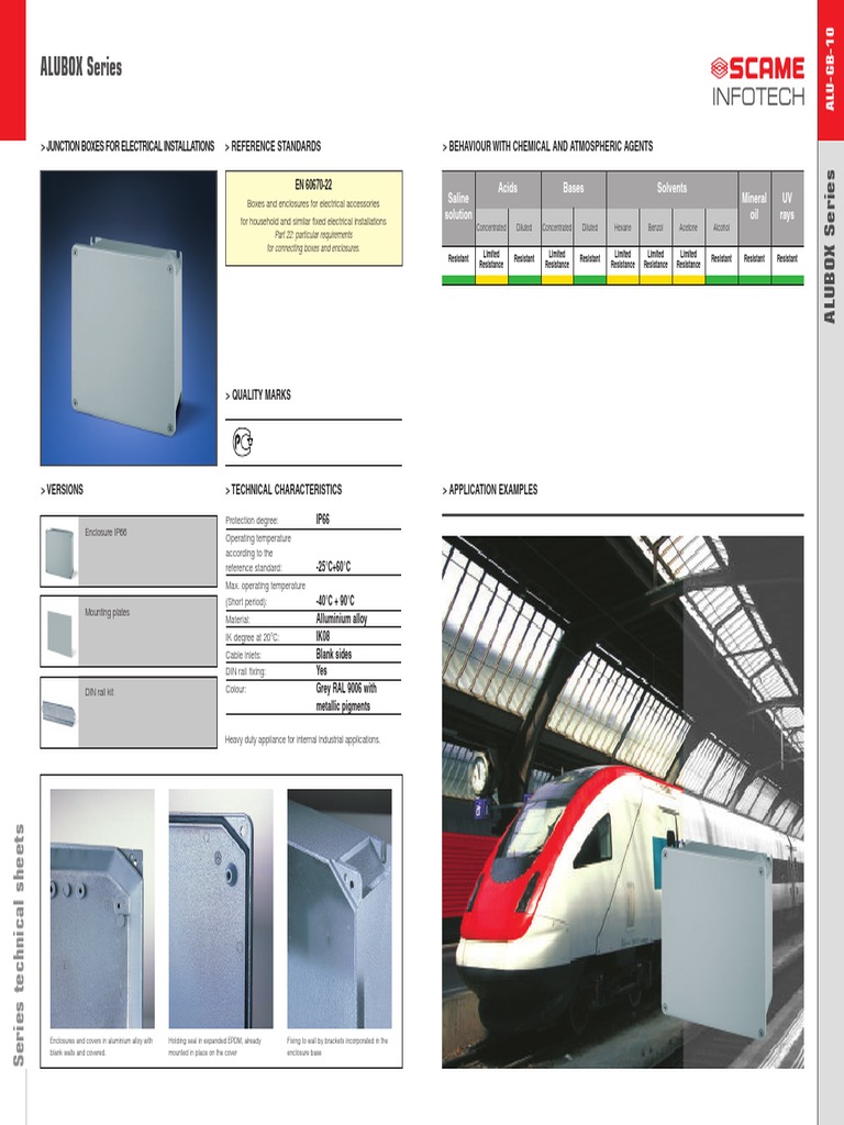 Aluminium Junction Boxes | PDF | Electrical Wiring | Aluminium