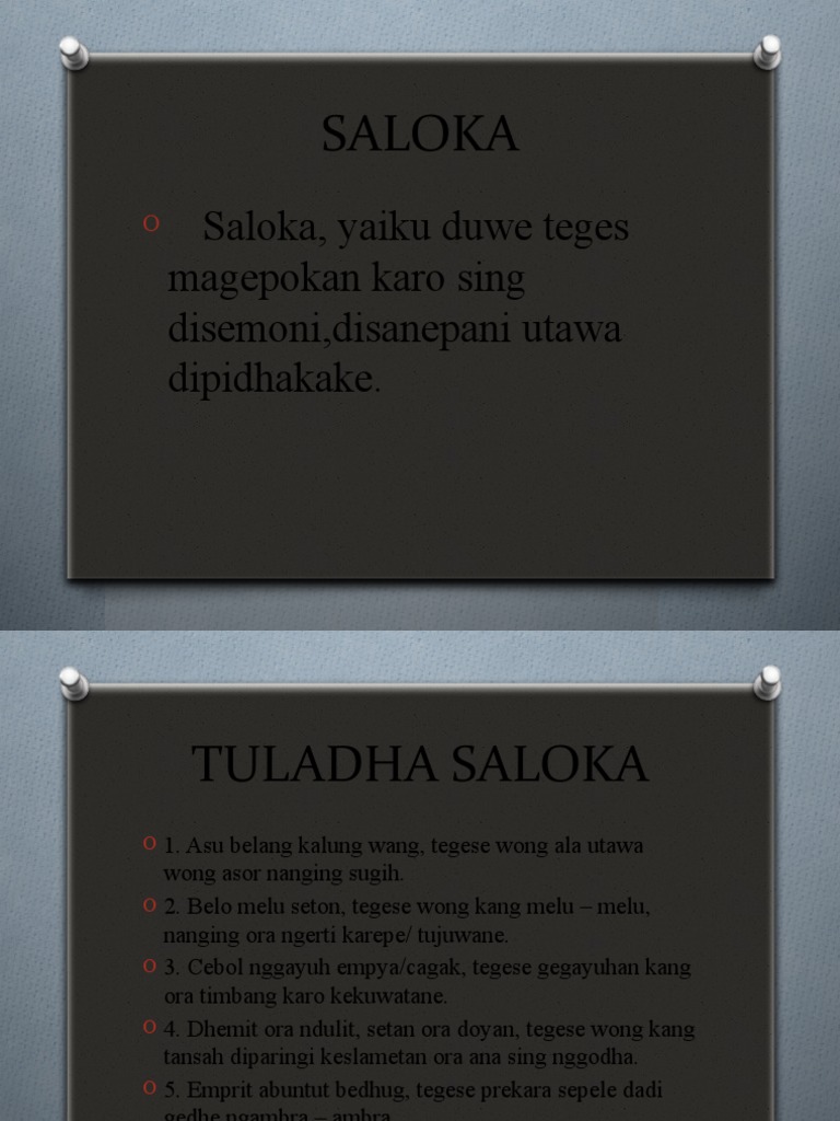 Bahasa Jawa Mam Sandra | PDF