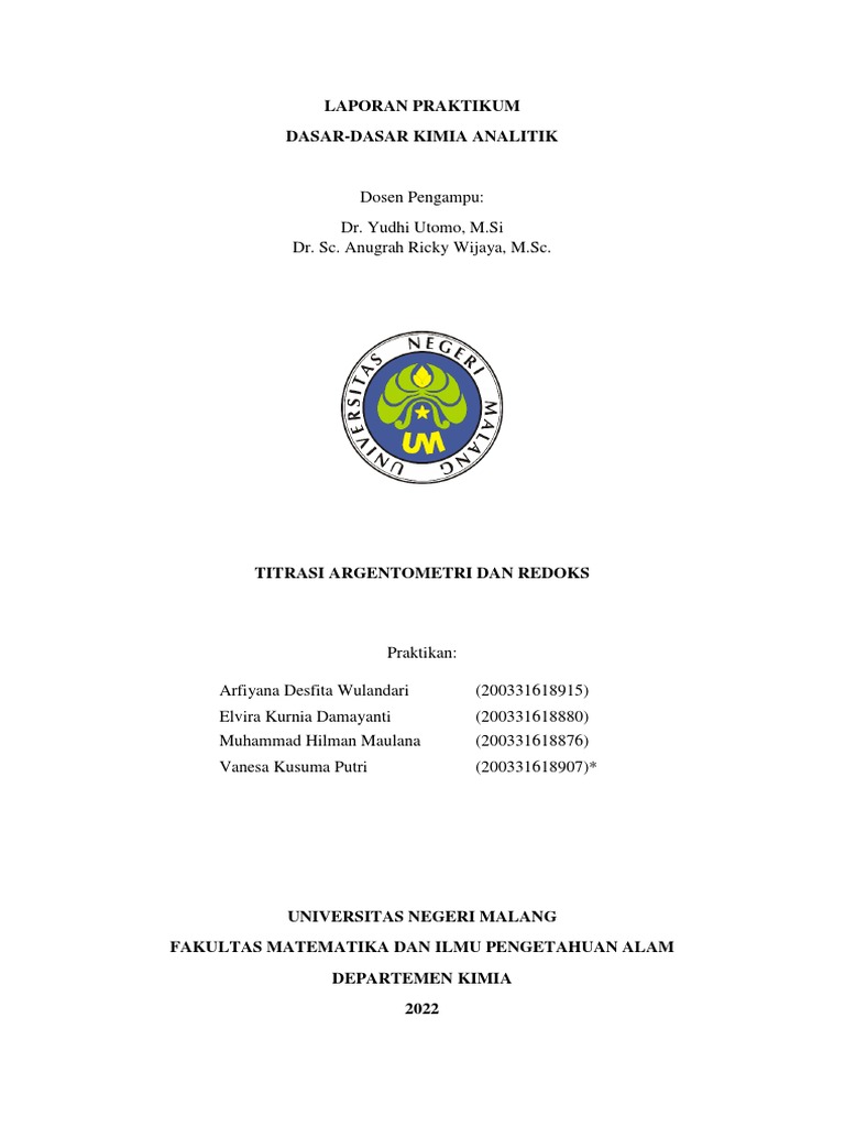 Lapres Argento Dan Redoks Fix | PDF