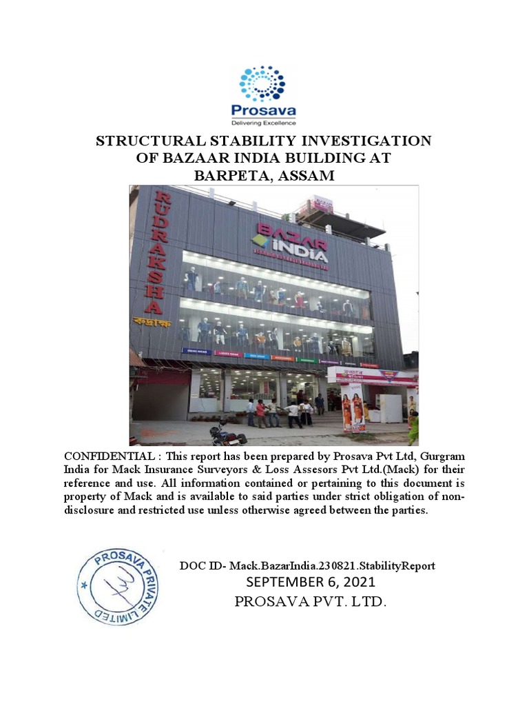 Structural Stability Report | PDF | Structural Load | Geotechnical Engineering