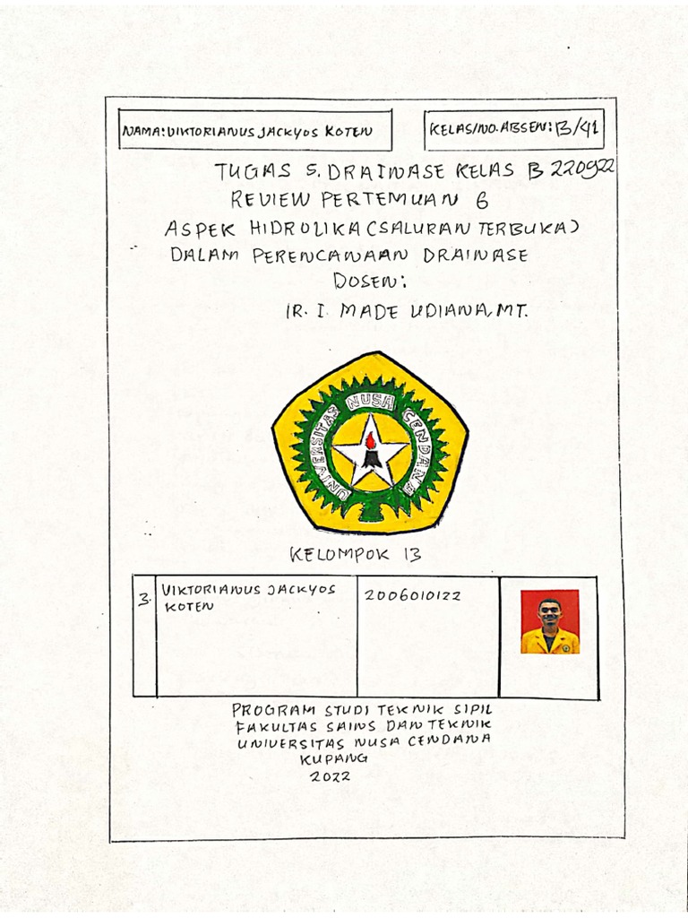 Tgs. 5 - Prt. 6 - RPW - Drain.b - Klp. 13 - 220922 | PDF