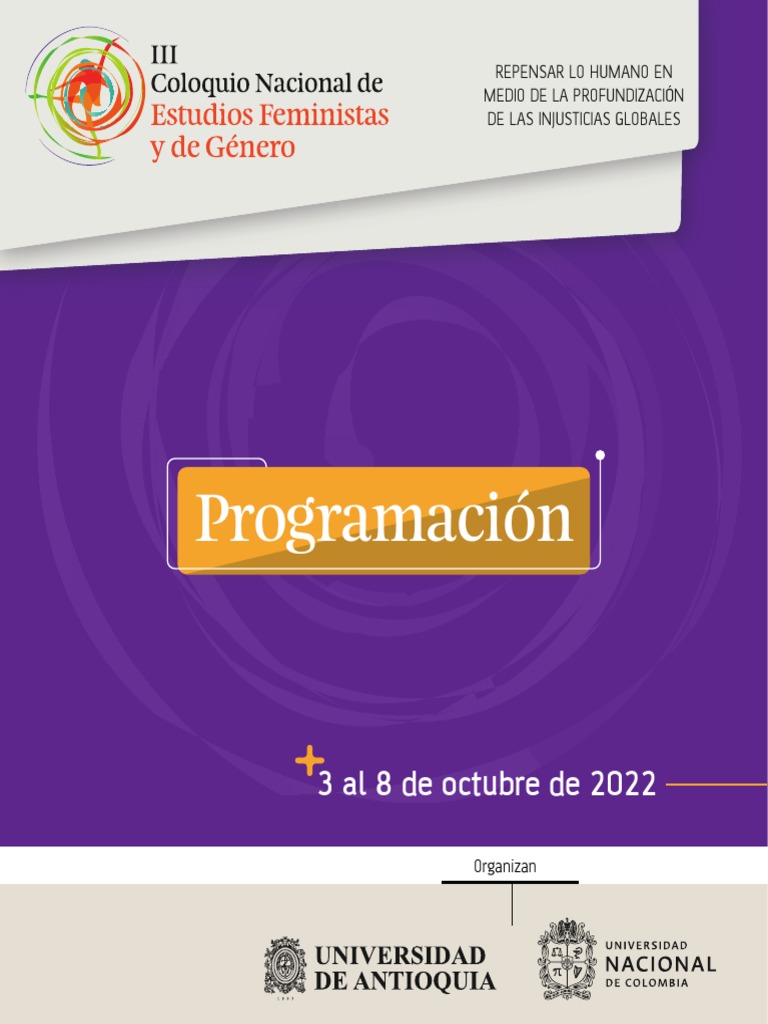 Coloquio III Programacion-1 | PDF | Colombia | Feminismo