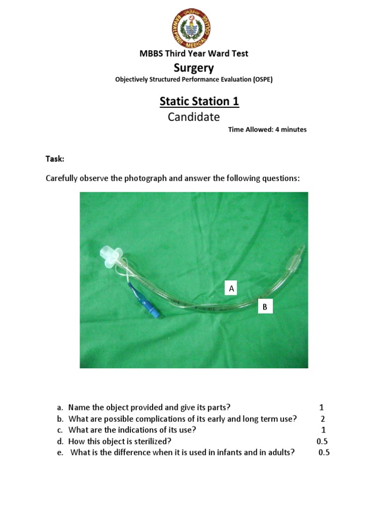 Rmu surgery ospes | PDF | Surgery | Clinical Medicine