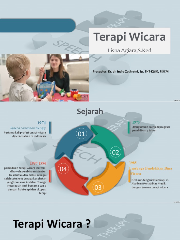 Terapi Wicara (THT) | PDF