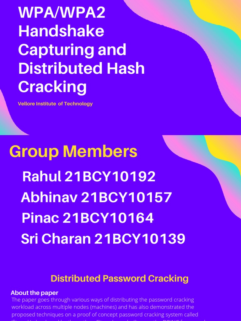 WPA2 Handshake Capturing | Download Free PDF | Denial Of Service Attack ...