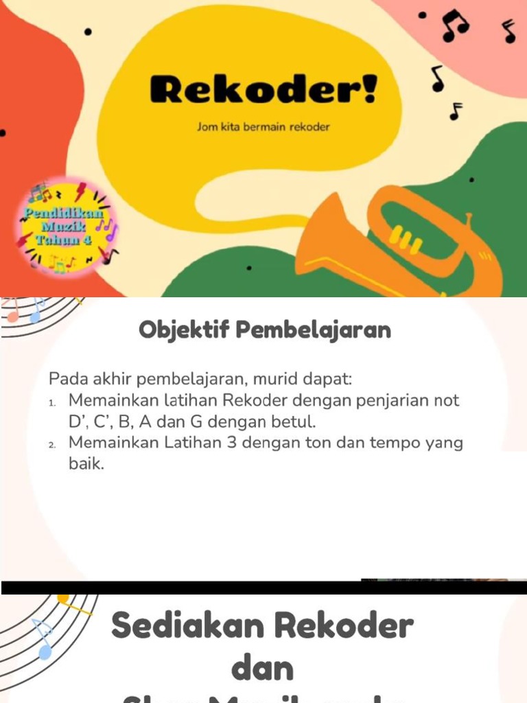 Rekorder Not D' | PDF