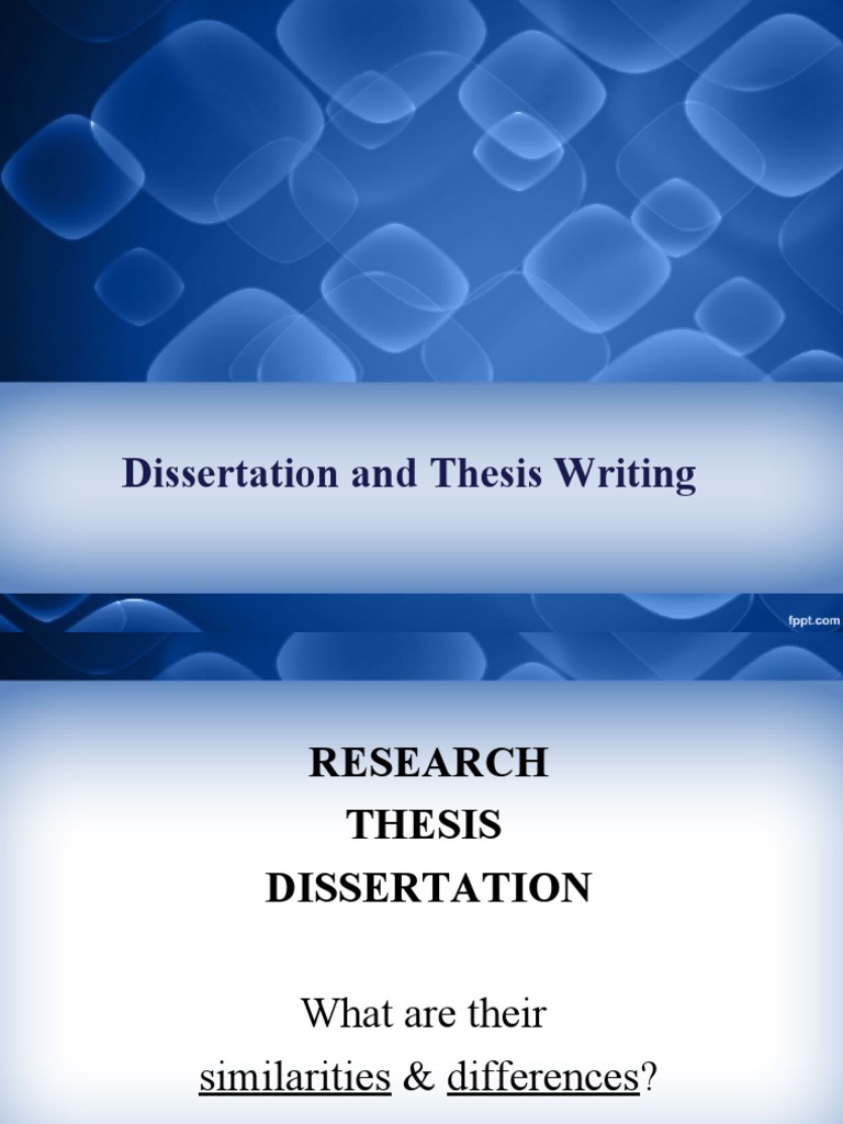 EdD - Thesis - Dissertation Writing | PDF