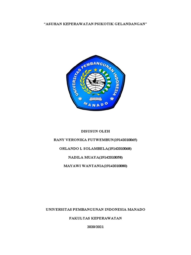 Asuhan Keperawatan Psikotik Gelandangan | PDF