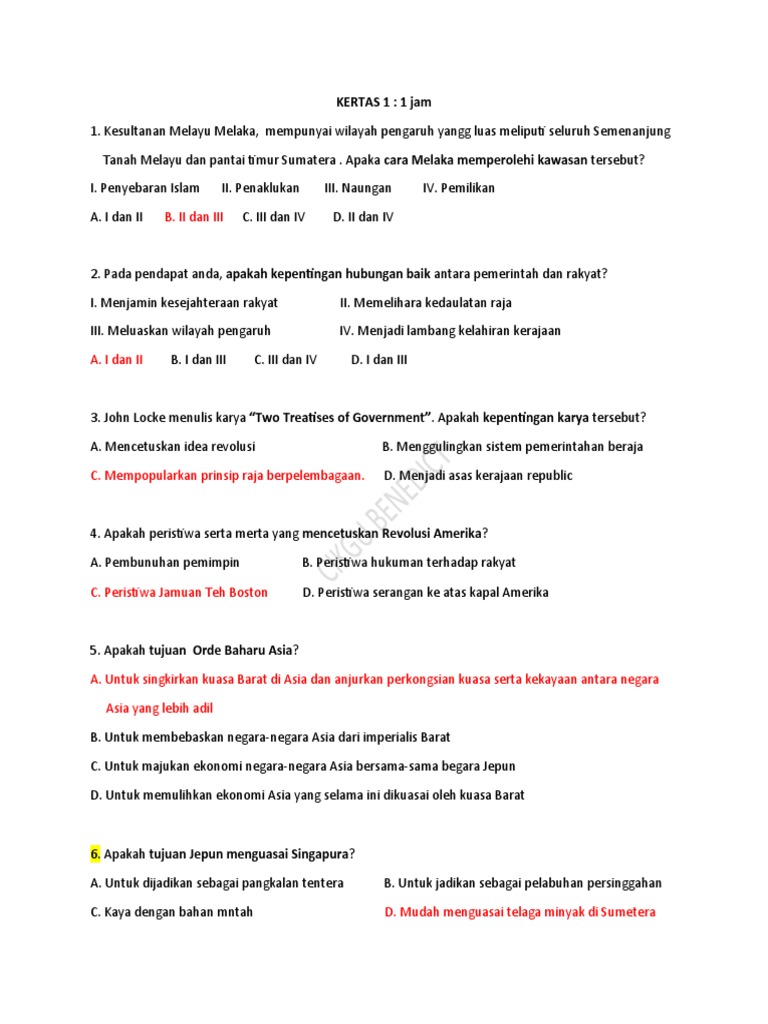 Ujian 2 + Skema | PDF