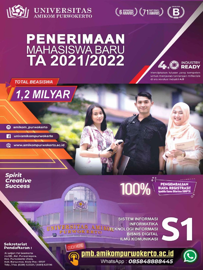 Brosur Amikom PWT 21 | PDF