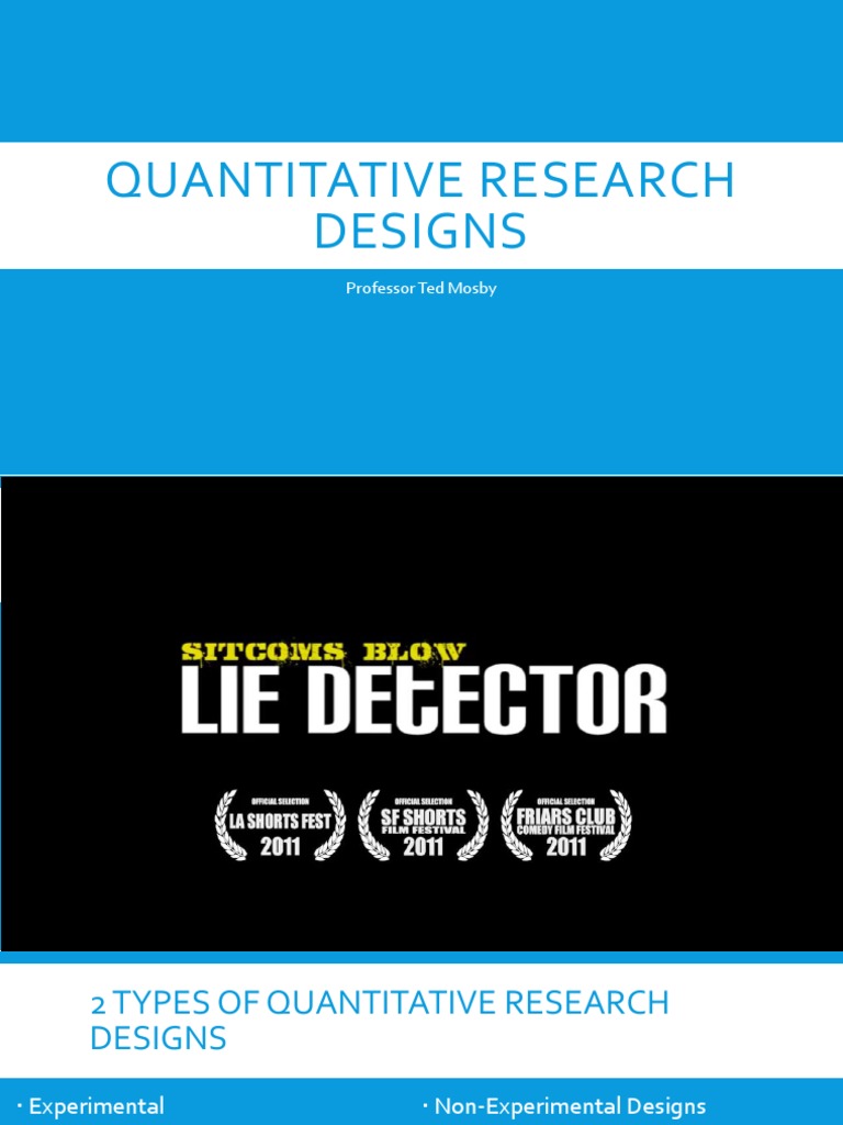 Quantitative Research Designs, Sampling | PDF | Sampling (Statistics ... Quantitative Research Designs, Sampling | PDF | Sampling (Statistics ...