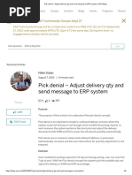 EWM-Using The Serial Number Requirement | PDF | Warehouse | Enterprise ...