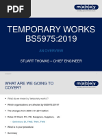 Temporary Works Design Brief Guide | PDF | Concrete | Civil Engineering
