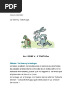 La Liebre Y La Tortuga Guion De Teatro Pdf