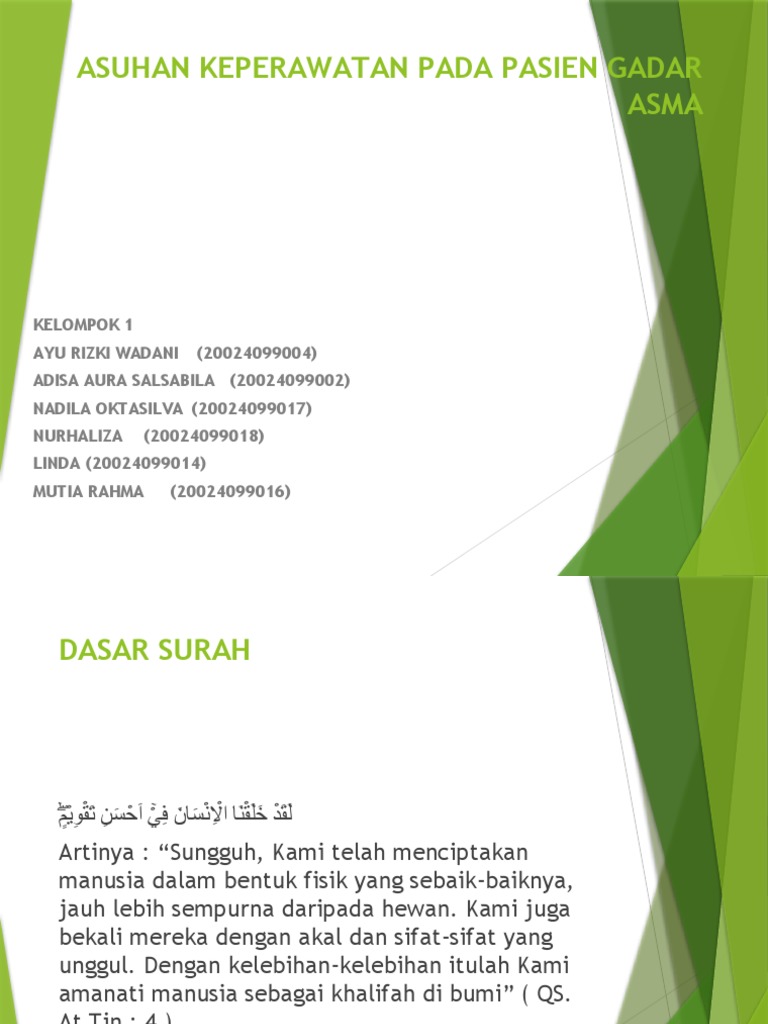 Asuhan Keperawatan Pada Pasien Gadar Asma | PDF