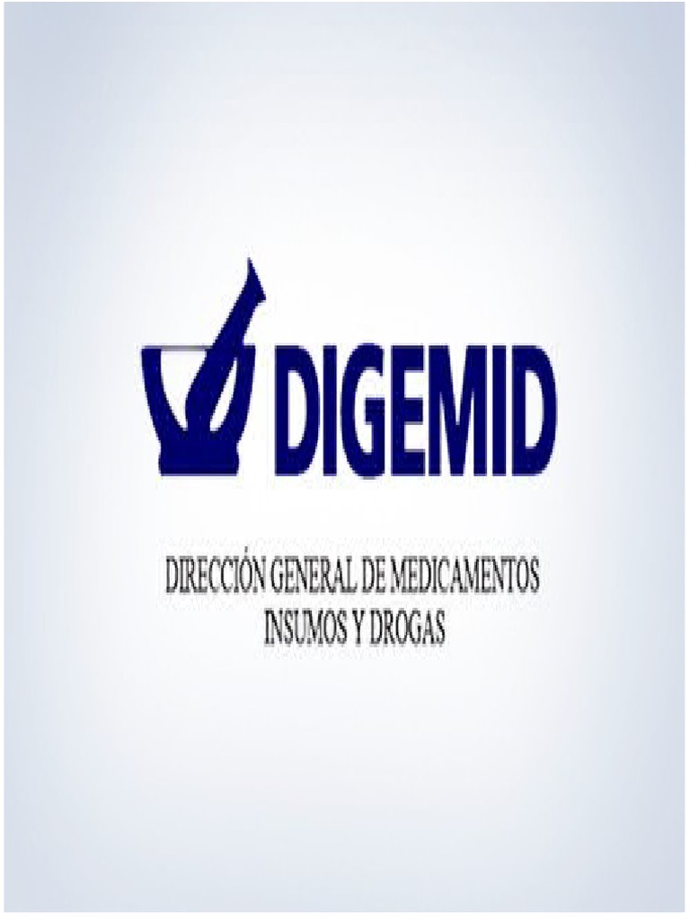 Funciones y Áreas de la DIGEMID | PDF | Farmacia | Calidad (comercial)