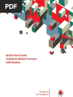 Vodafone Modem Setup Guide | PDF | Wi Fi | Modem