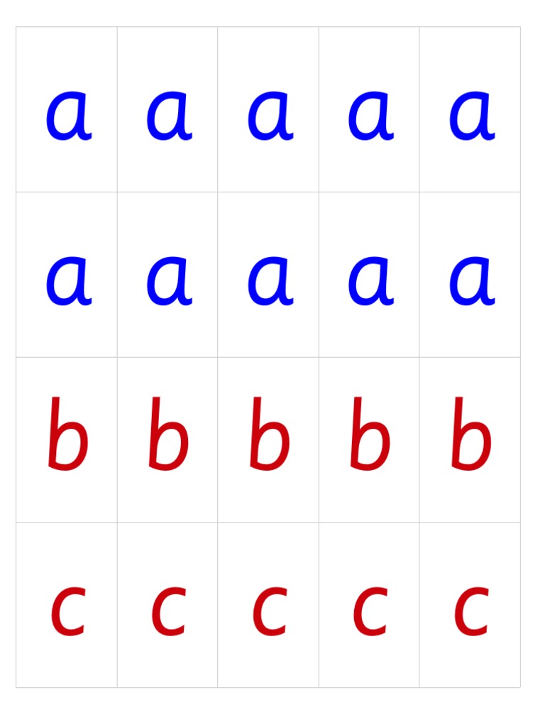 Movable Alphabet - Semi-Cursive 2 | PDF