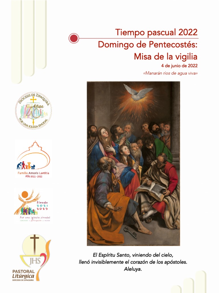 Vigilia de Pentecostés | PDF | Misa (liturgia) | eucaristía