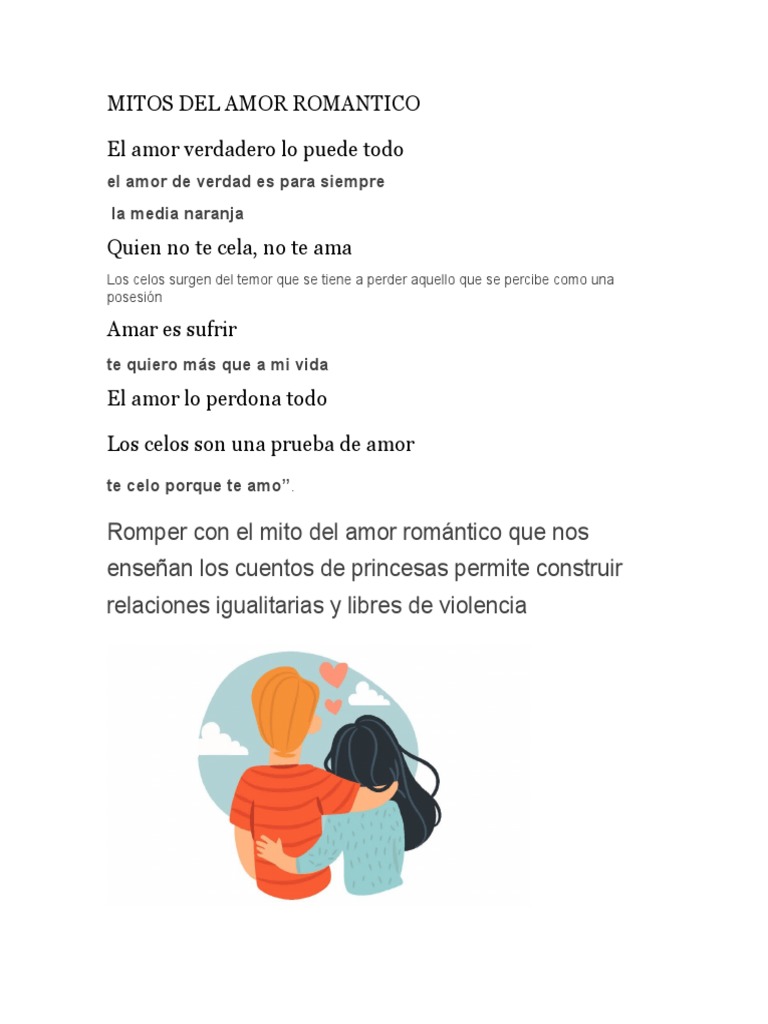 Mitos Del Amor Romantico | PDF