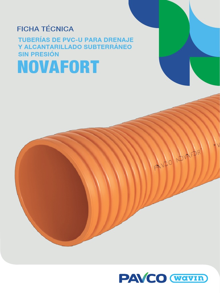 Ficha Tecnica Novafort Pavco Wavin | PDF