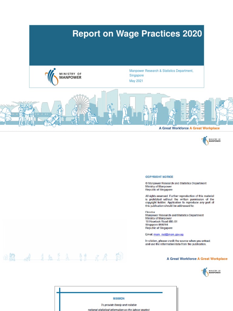 MRSD Report On Wage Practices 2020 | PDF | Survey Methodology | Employment