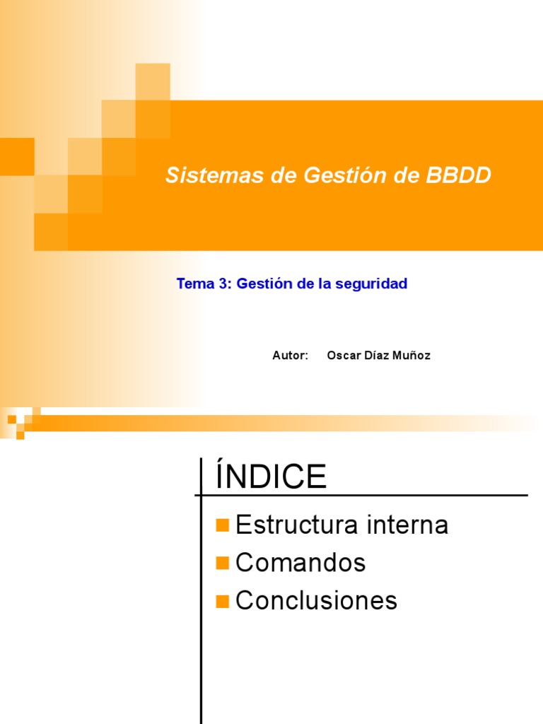 Tema 3 - SGBD | PDF | Arquitectura de Computadores | Gestión de datos