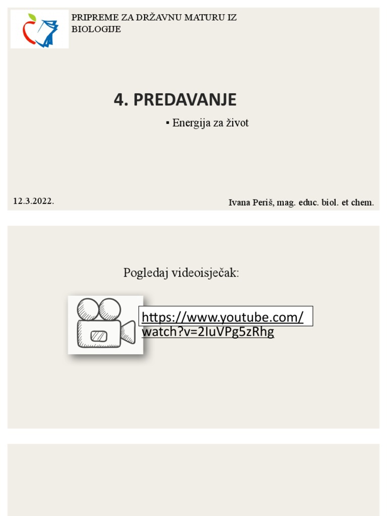 Predavanje | PDF