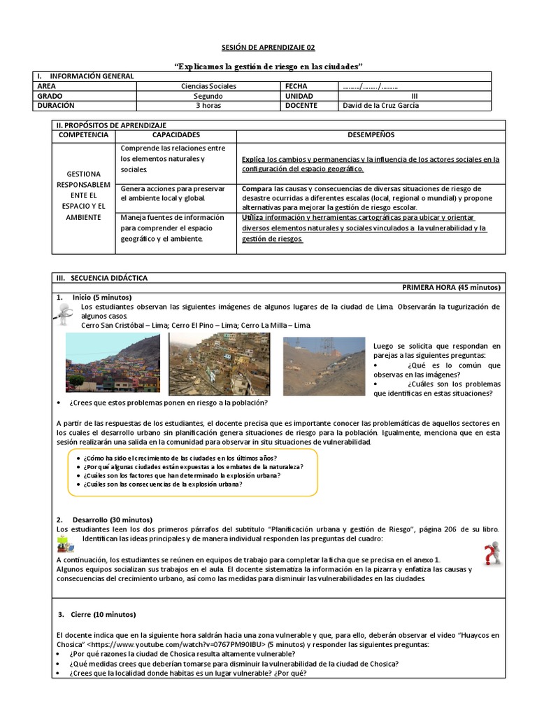 CC - Ss. 2 - U3-Sesion 02 | PDF