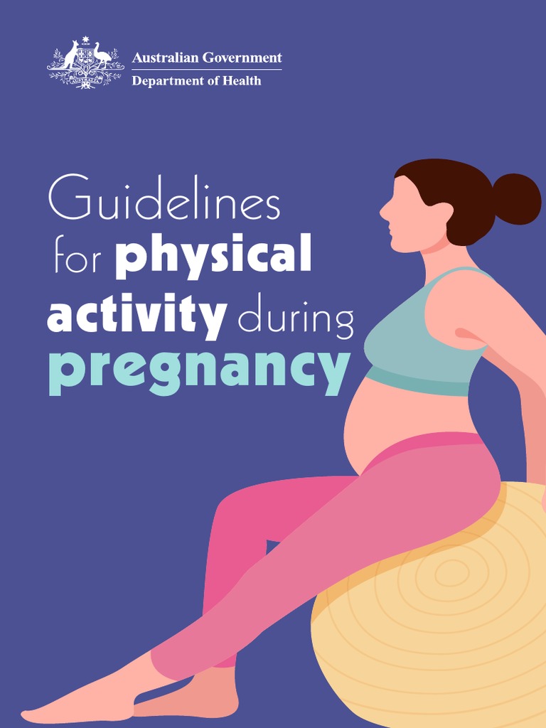 Physical Activity and Exercise During Pregnancy Guidelines Brochure Guidelines For Physical ...