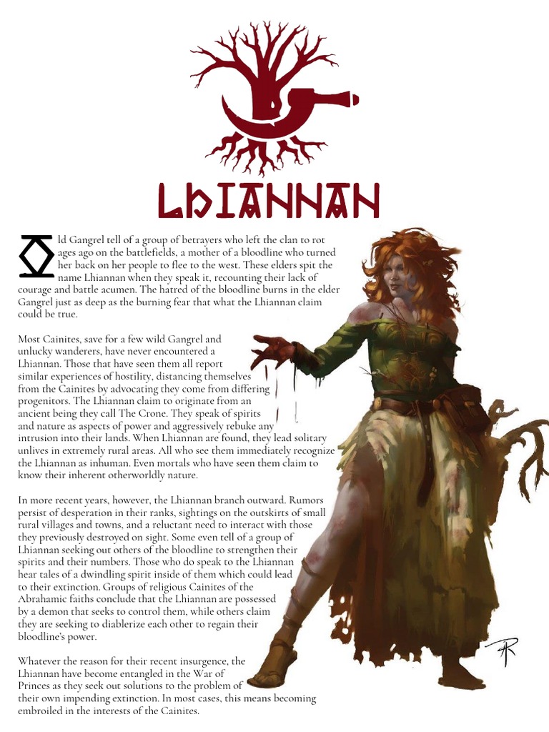 Lhiannan | PDF | Vampires | Trees